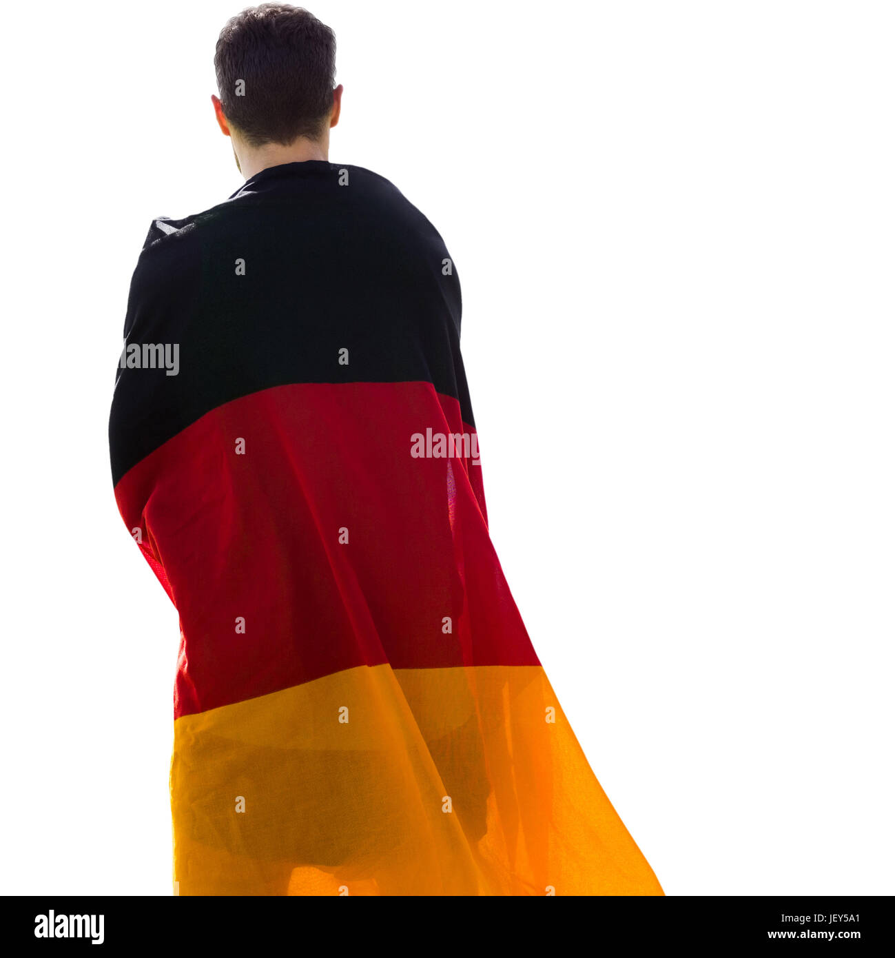 Wearing german flag hi-res stock photography and images - Alamy