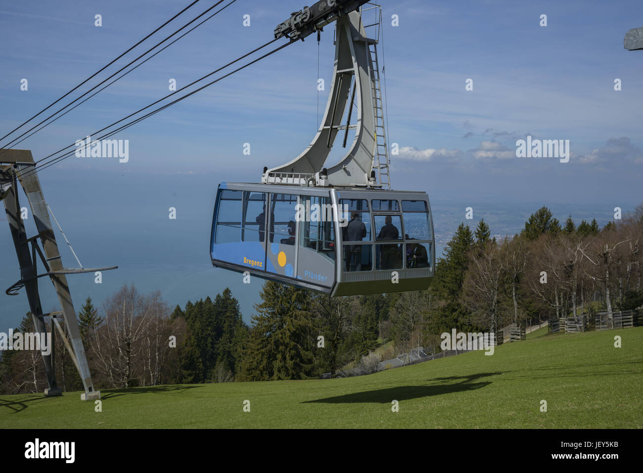 Pfander Cable car Stock Photo - Alamy