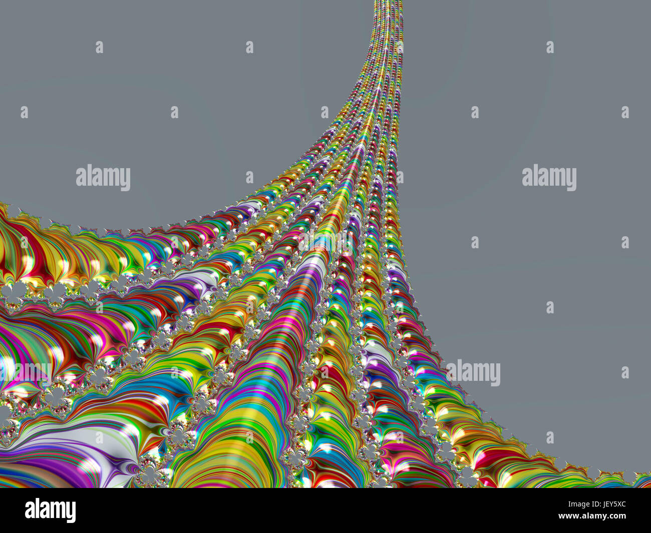 Rainbow Bridge - Background Illustration Stock Photo - Alamy