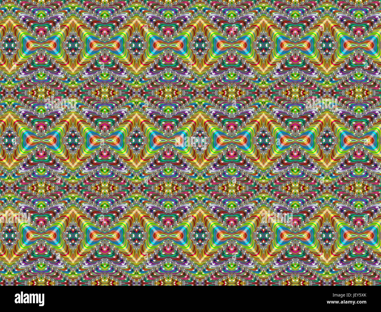 Rainbow Mosaic Background Pattern Illustration Stock Photo - Alamy