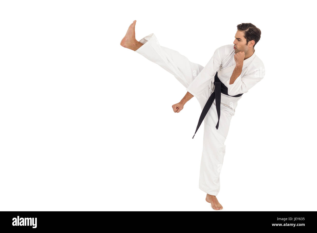 Strong athletic male performing Cut Out Stock Images & Pictures - Alamy