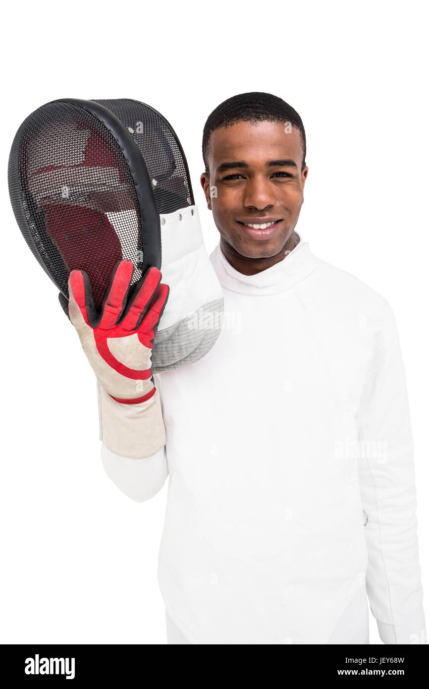Olympic fencing mask hi-res stock photography and images - Alamy