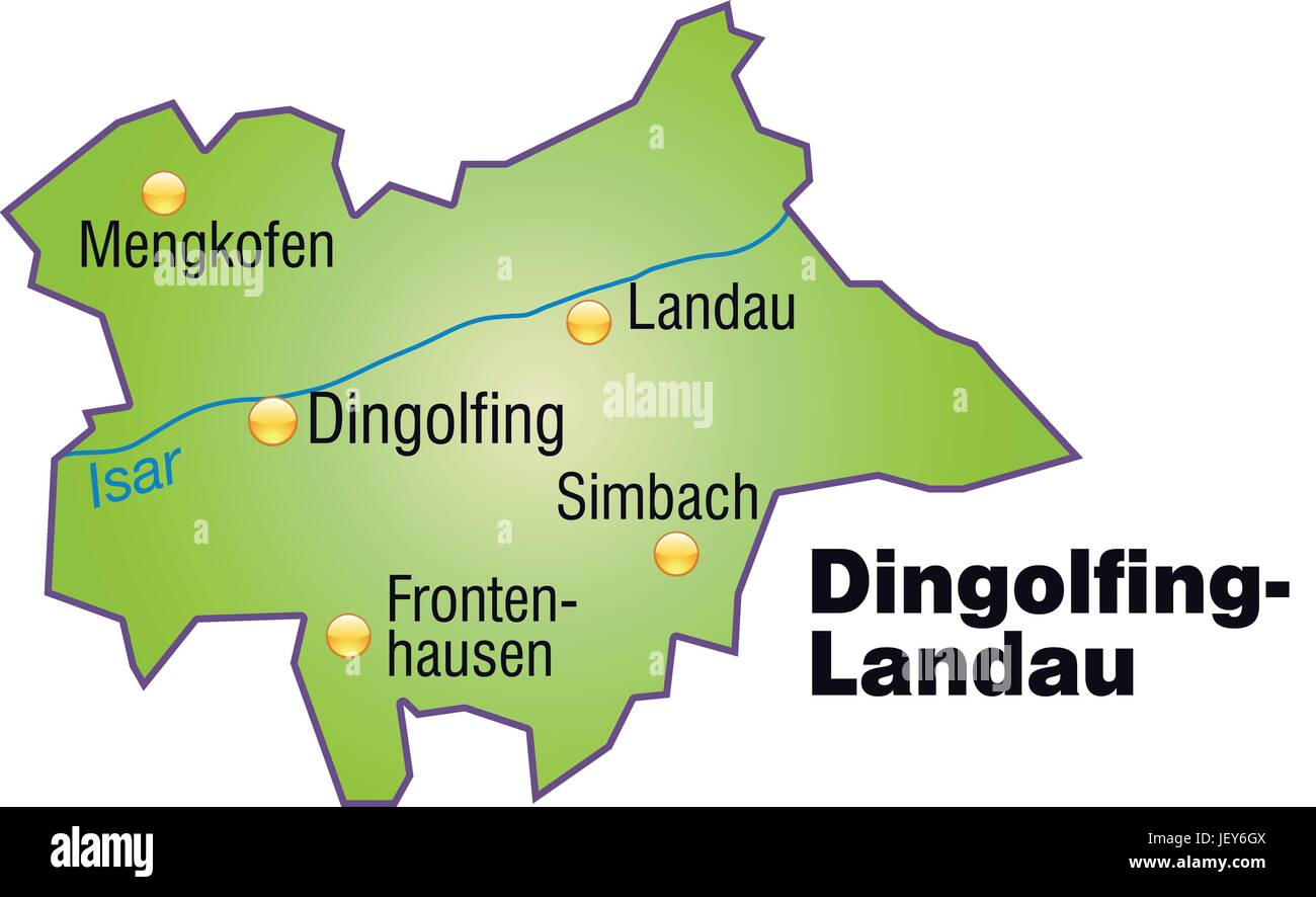 Map of landau hi-res stock photography and images - Alamy