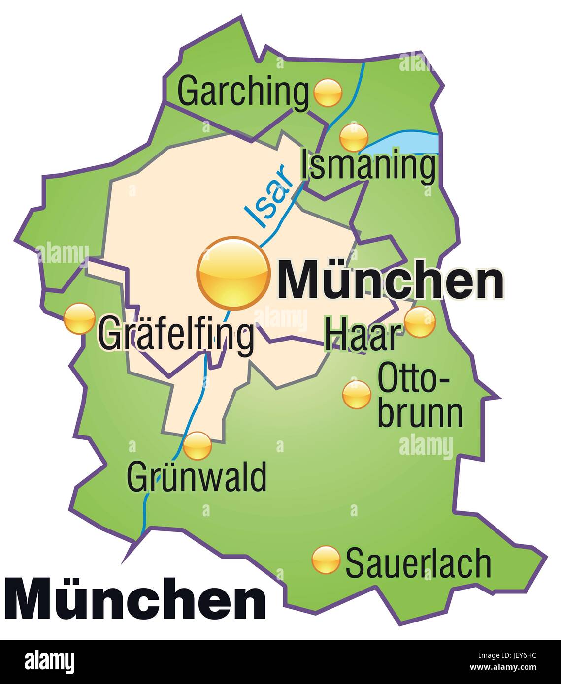 Muenchen Stock Vector Images - Alamy
