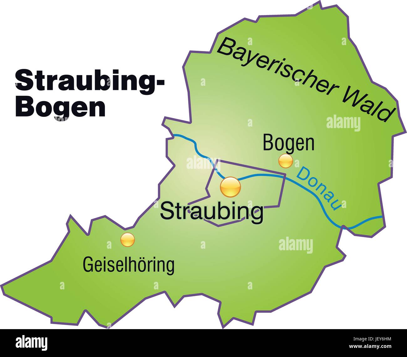 Straubingbogen Stock Vector Images - Alamy