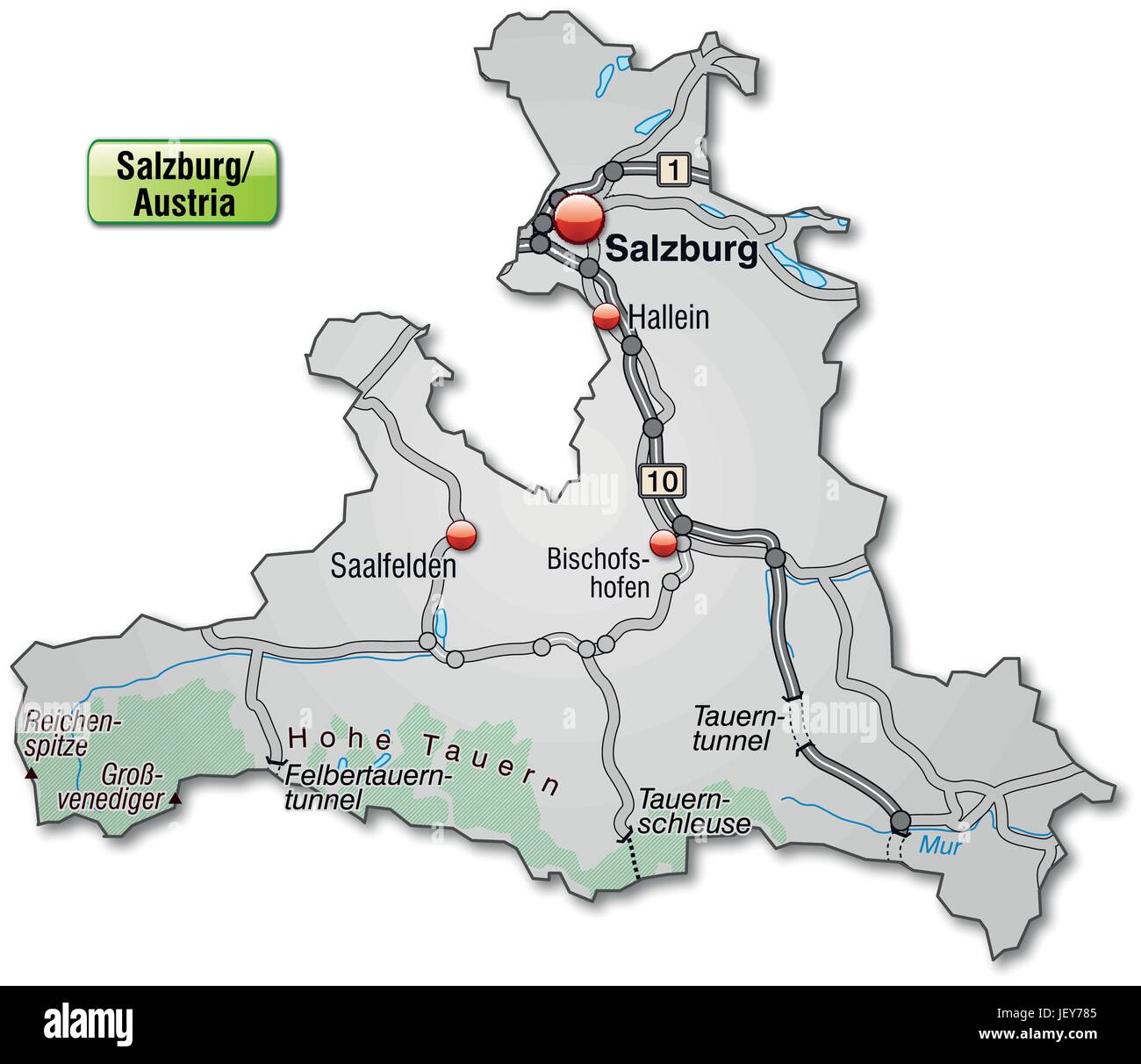 What to see in salzburg Stock Vector Images - Alamy