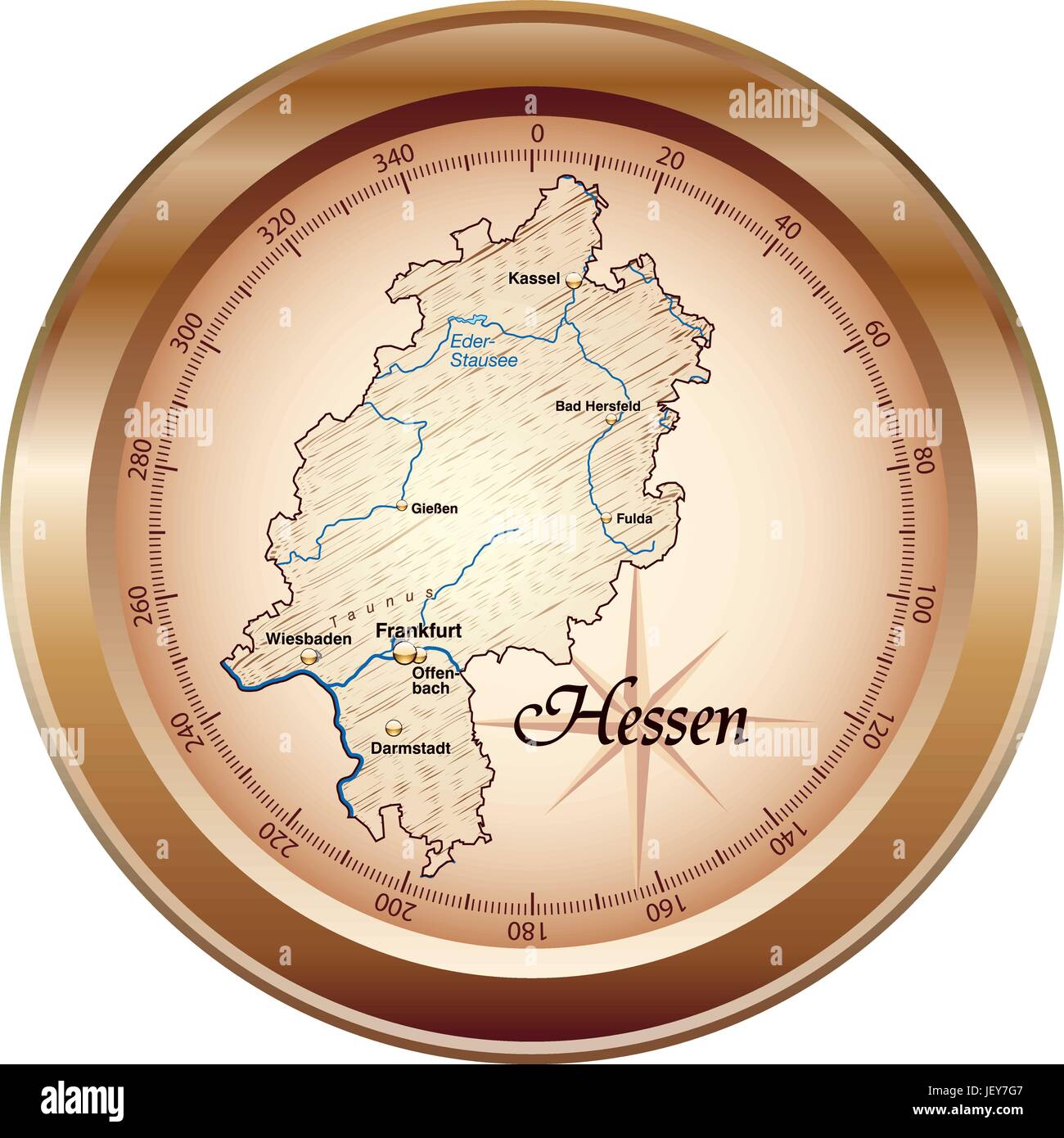 card, atlas, map of the world, map, hesse, card, state, atlas, map of ...