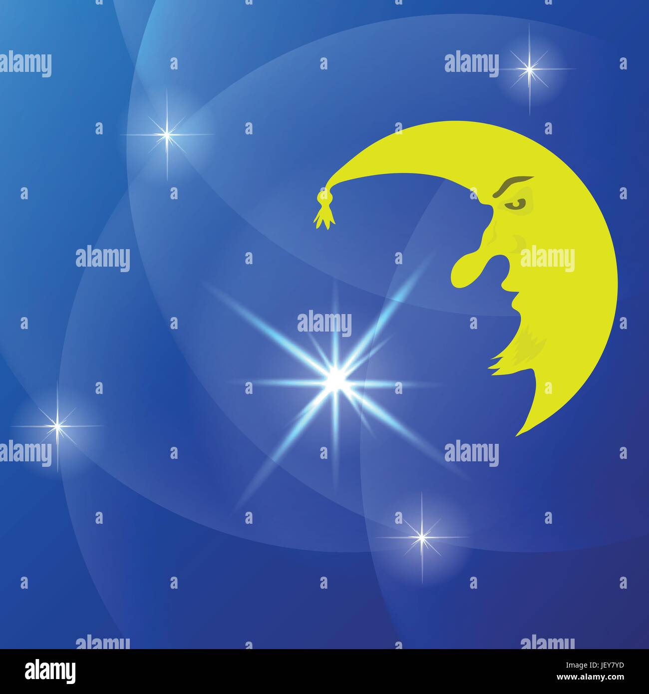 blue, colour, space, graphic, night, nighttime, painting, moon, energy ...