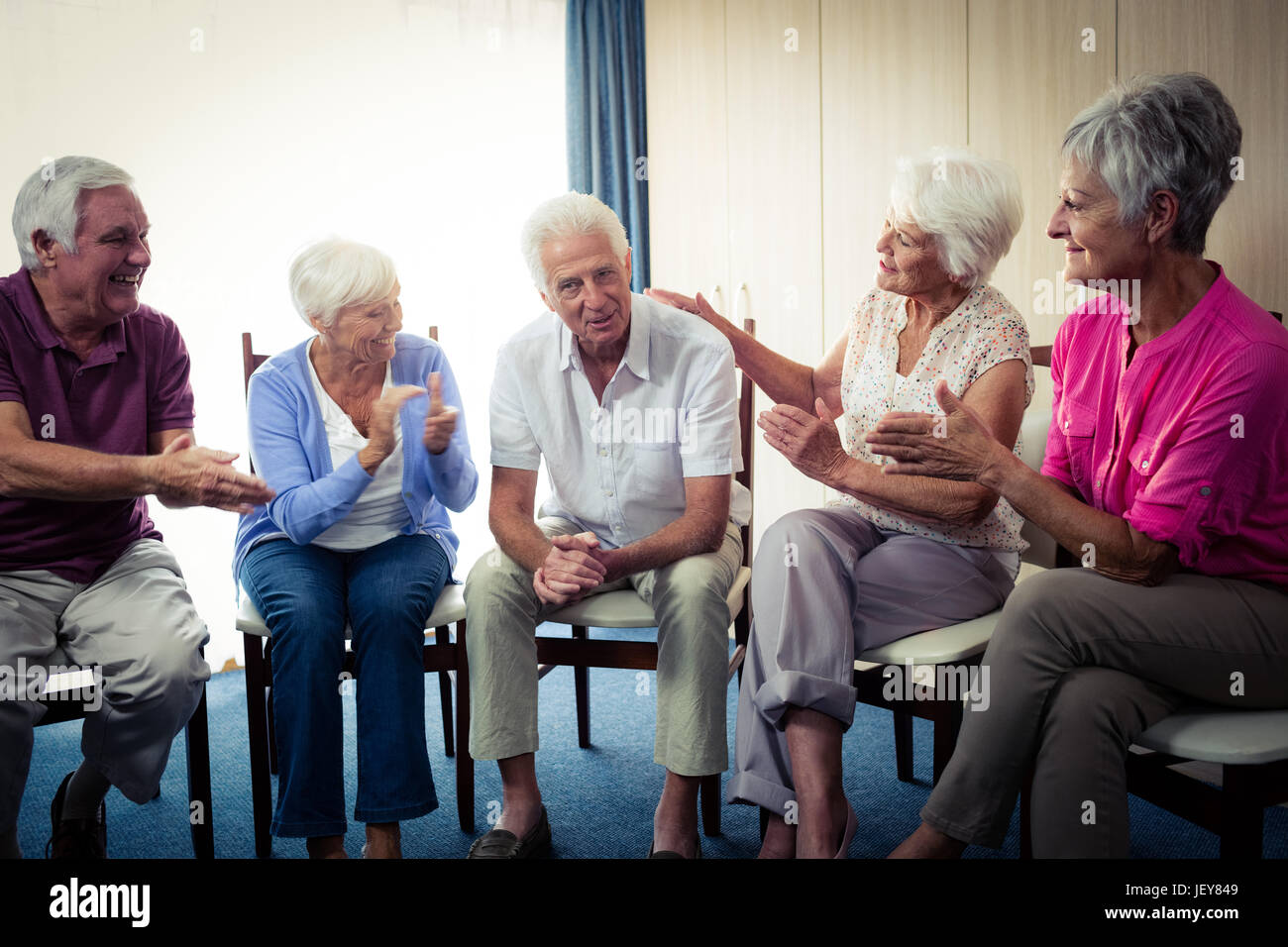 Interacting with crowd hi-res stock photography and images - Alamy