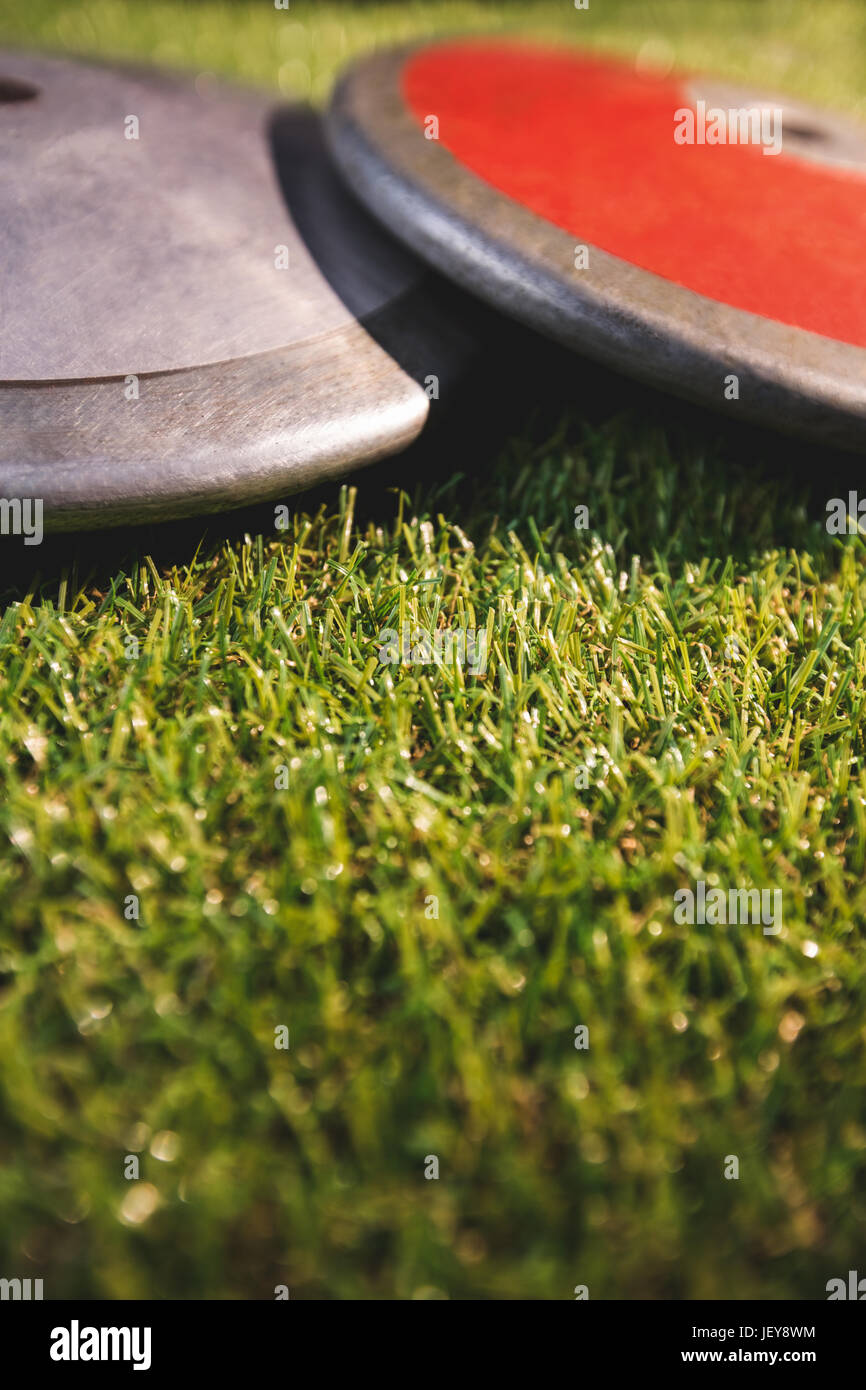 Grass champion discus throwing hi-res stock photography and images - Alamy