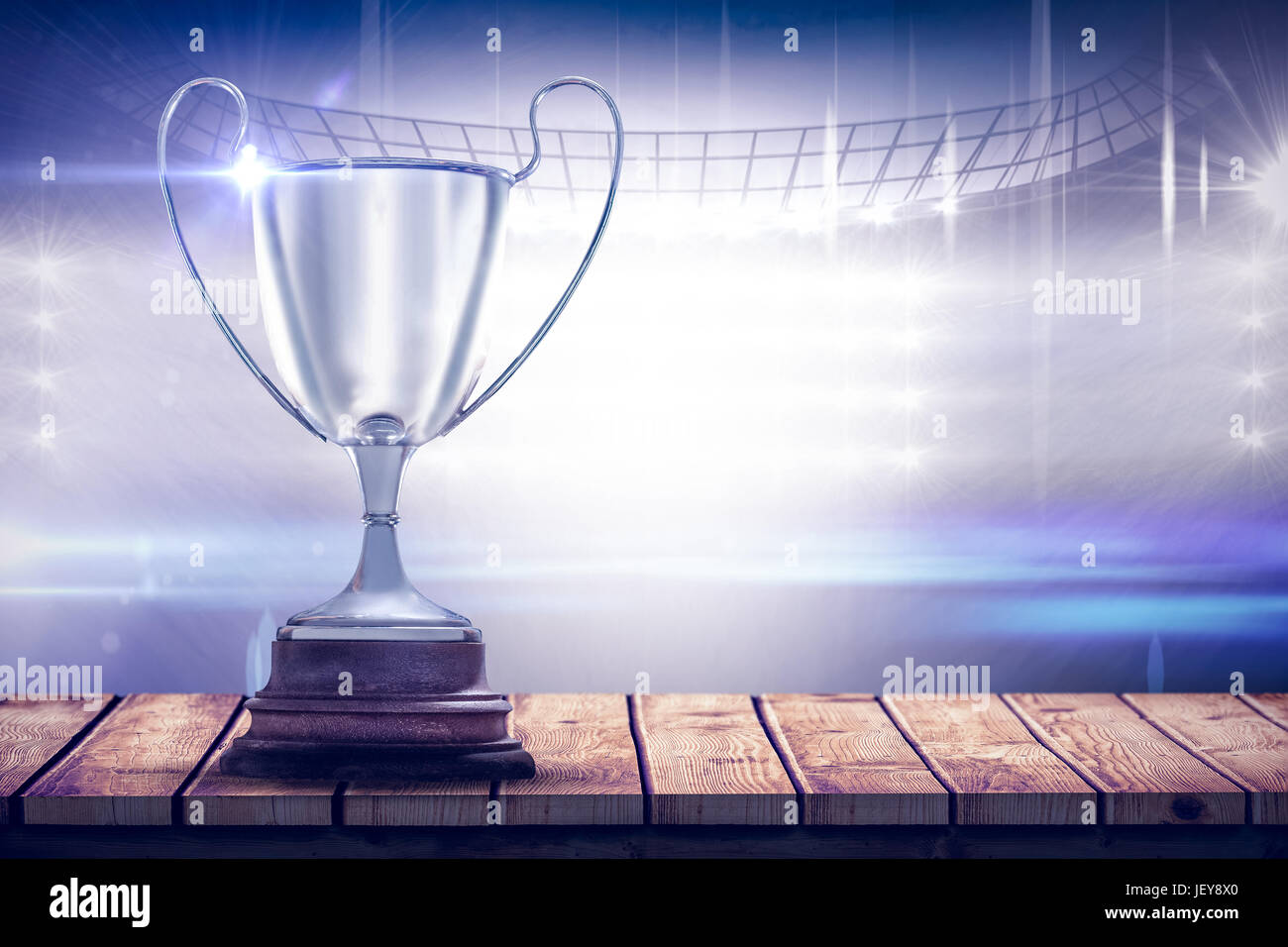 Football world cup trophy on pitch hi-res stock photography and images ...