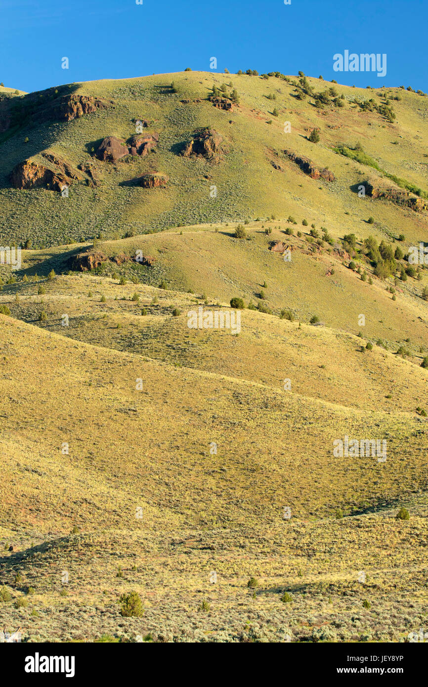 Hart Mountain front, Hart Mountain National Antelope Refuge, Oregon ...