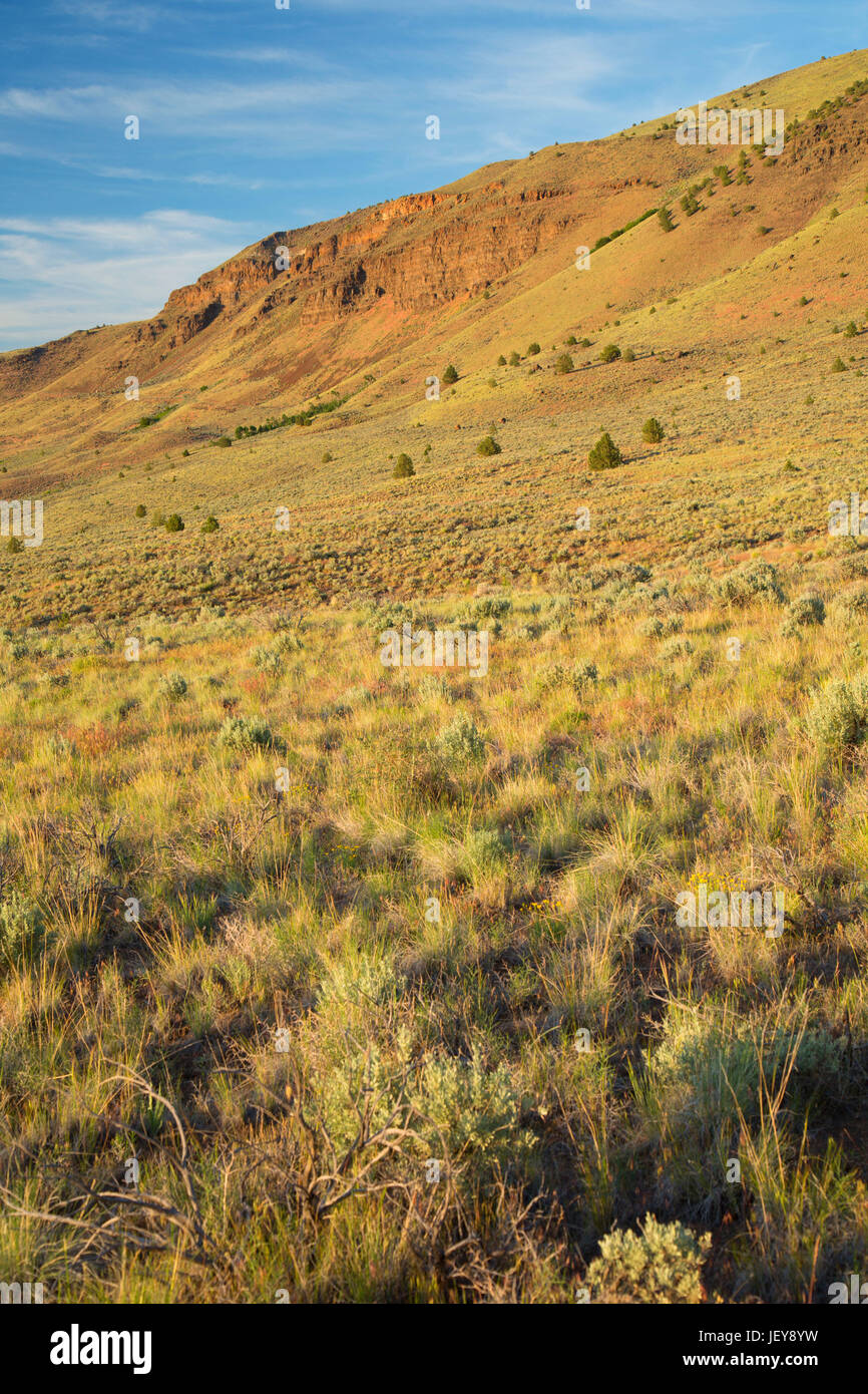 Hart Mountain front, Hart Mountain National Antelope Refuge, Oregon ...