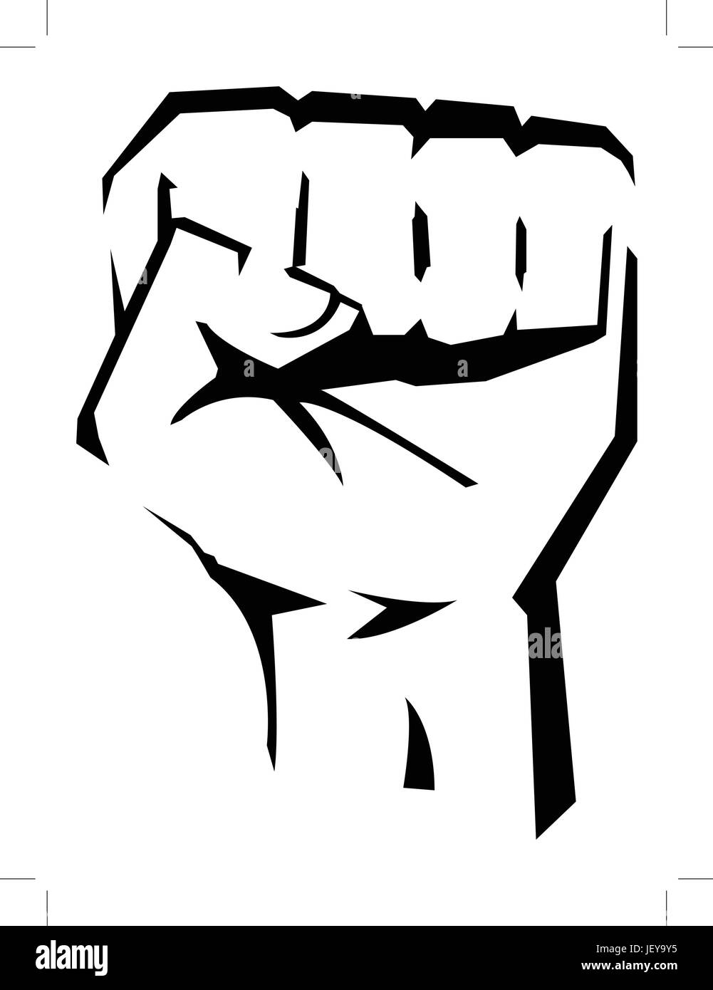 Fighting solidarity Cut Out Stock Images & Pictures - Alamy