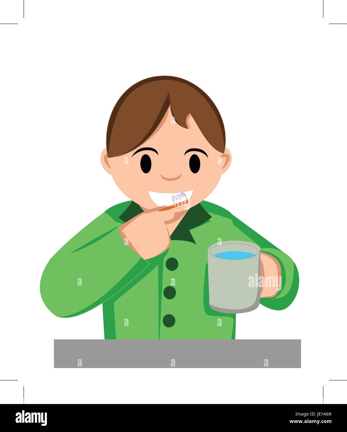 Safety with smiles Stock Vector Images - Alamy