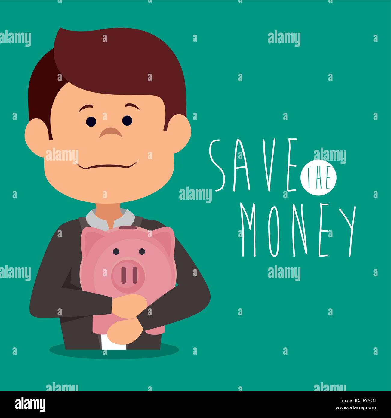 save money concept Stock Vector Image & Art - Alamy