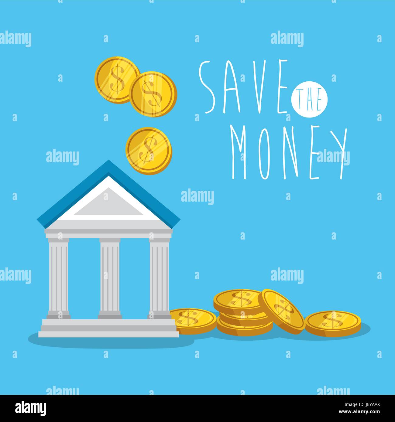 save money concept Stock Vector Image & Art - Alamy