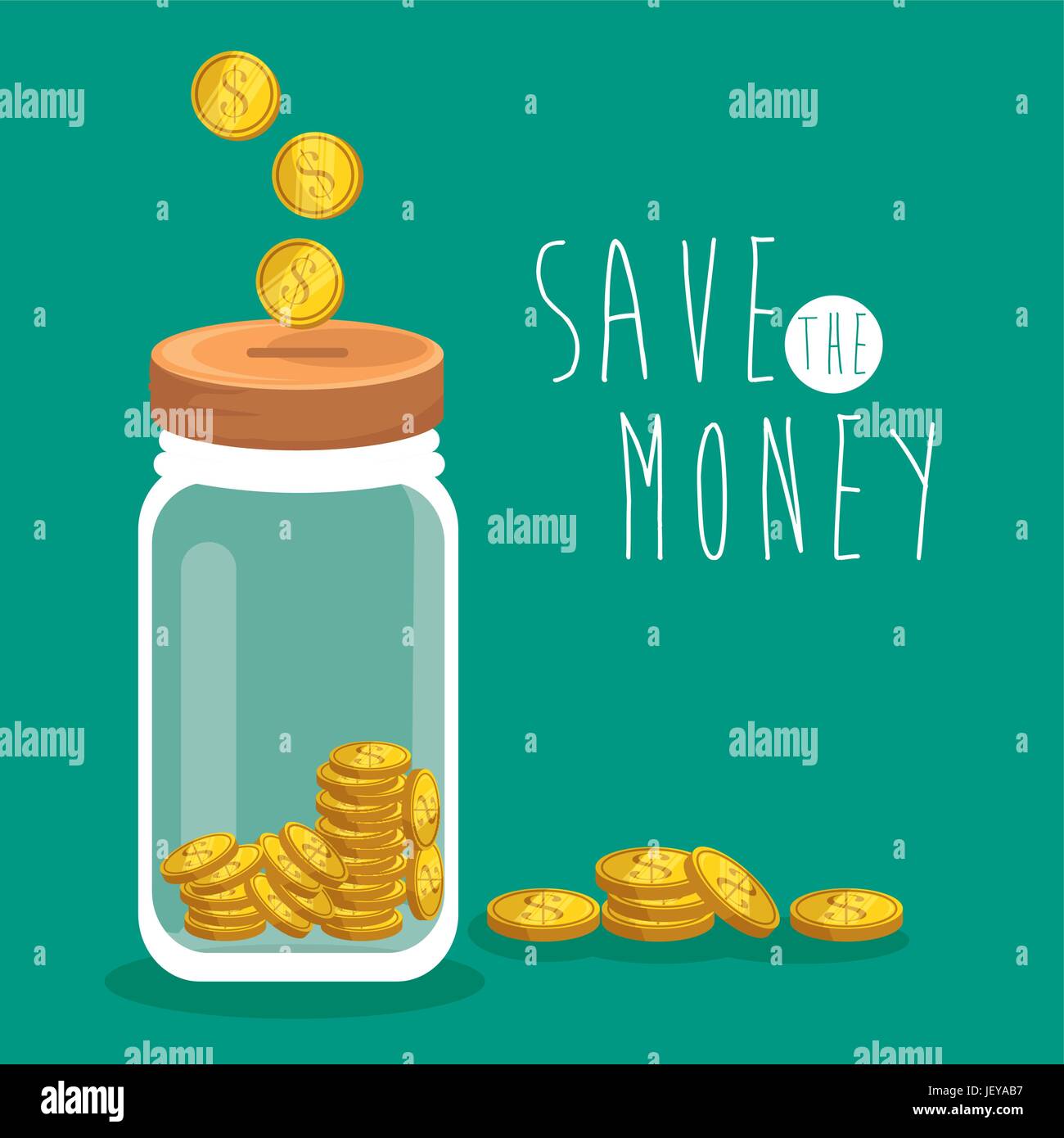 save money concept Stock Vector Image & Art - Alamy