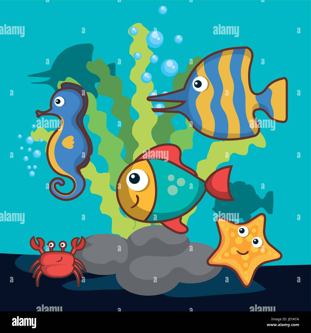 Seahorse transparent illustration hi-res stock photography and images ...