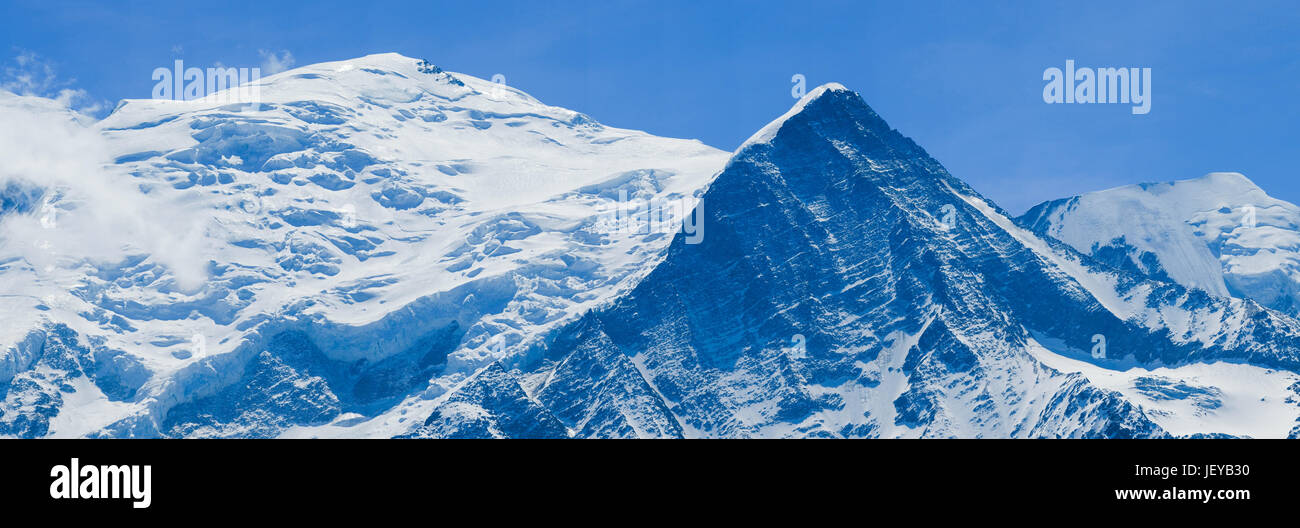 Panorama mont blanc hi-res stock photography and images - Alamy