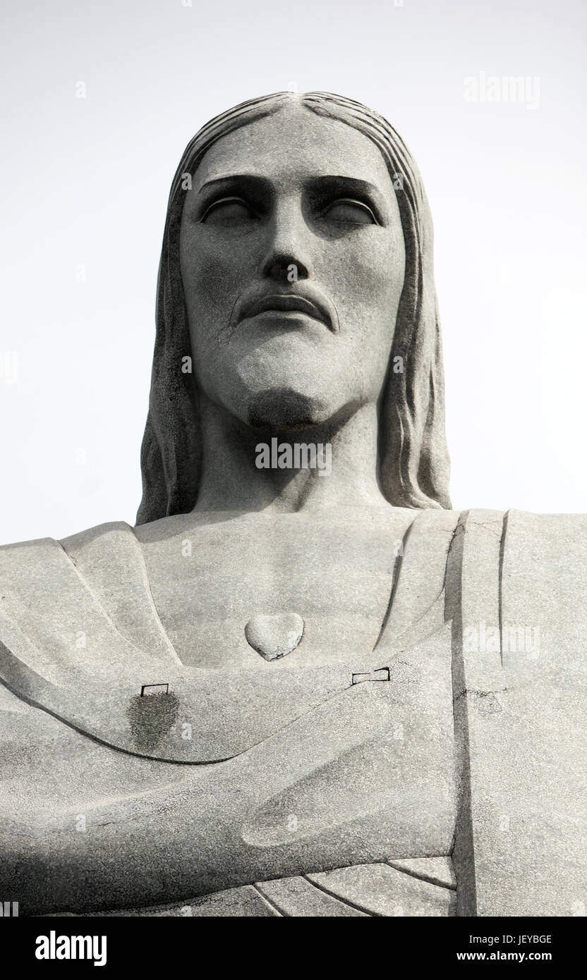 Christ The Redeemer Statue Close Up