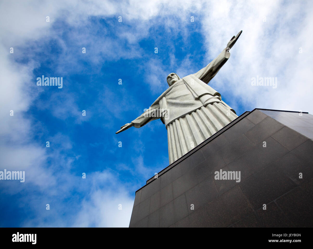 Christ the Redeemer statue in Rio De Janeiro Stock Photo - Alamy
