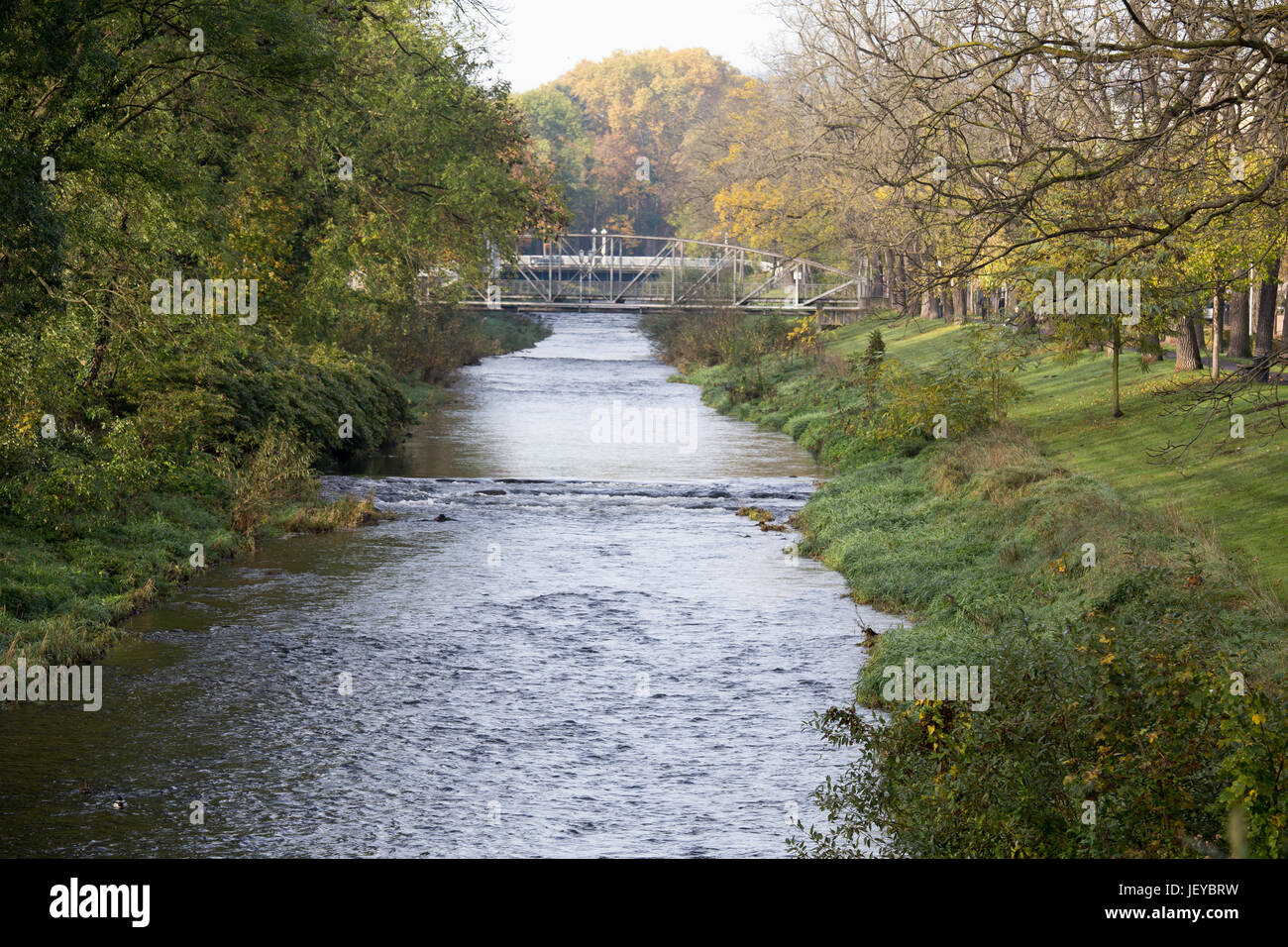 Ahr river in Bad Neuenahr Stock Photo - Alamy