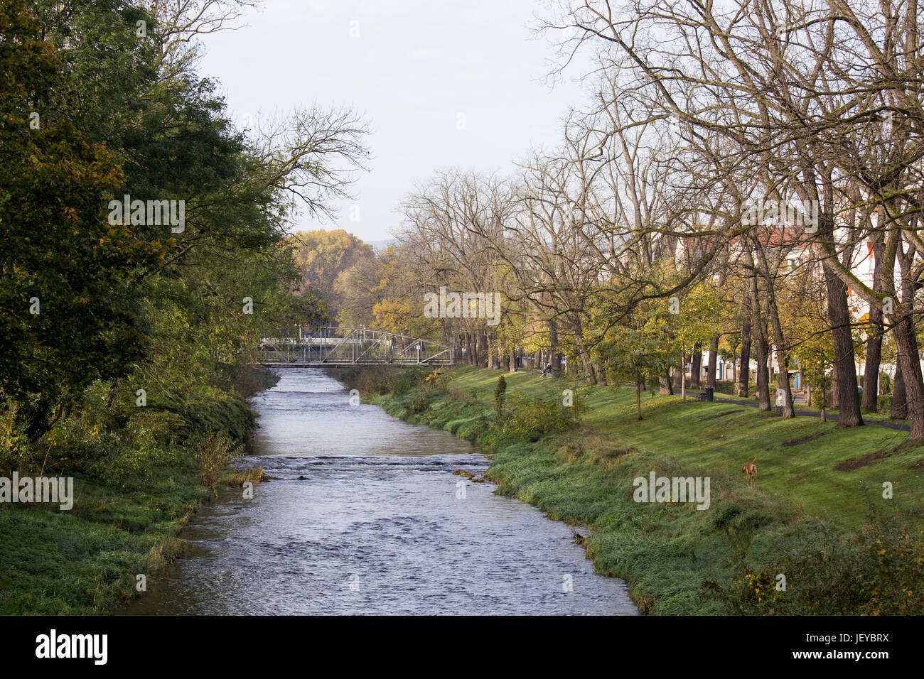 Ahr river in Bad Neuenahr Stock Photo - Alamy