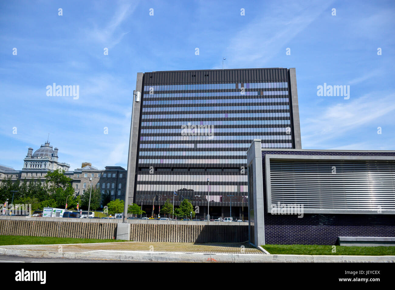The new Palaces of Justice is a courthouse in Montreal, Quebec, Canada ...