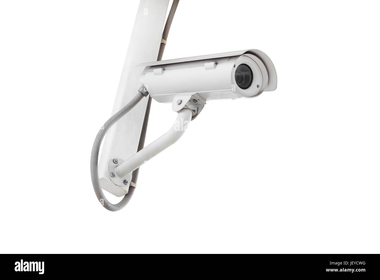 Modern cctv security camera Cut Out Stock Images & Pictures - Alamy