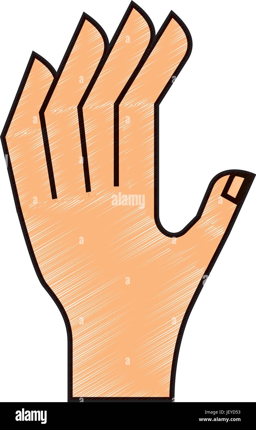 hand human language icon Stock Vector Image & Art - Alamy
