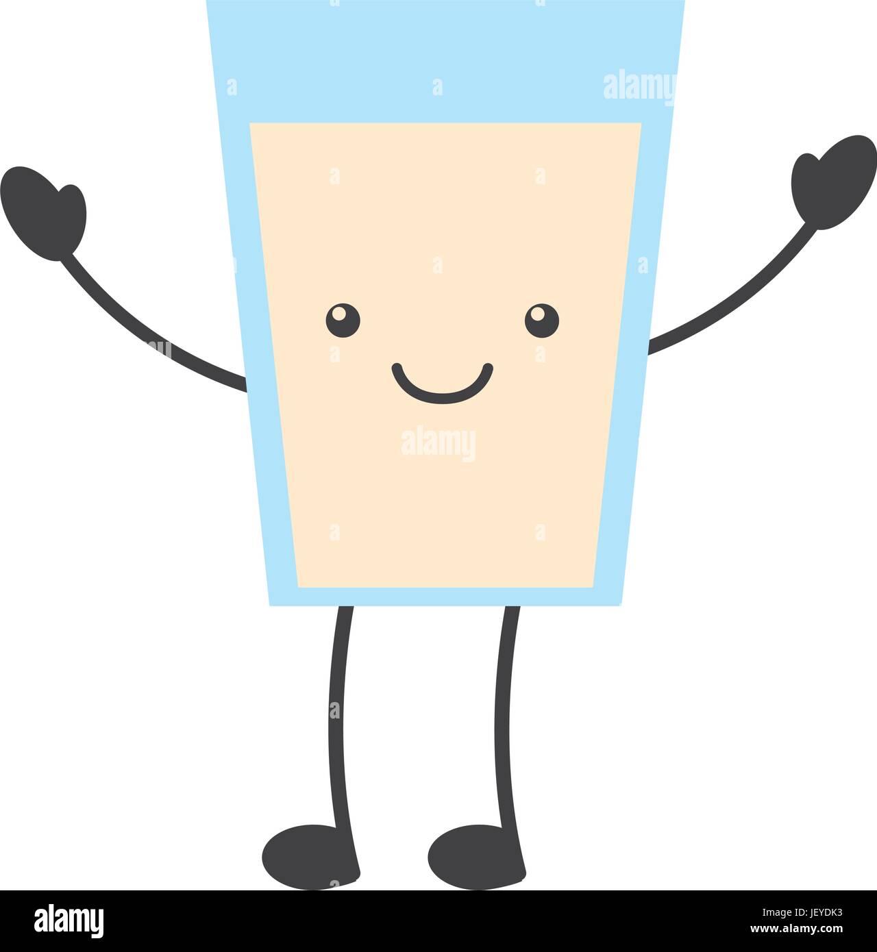 Cartoon kawaii glass water hi-res stock photography and images - Alamy