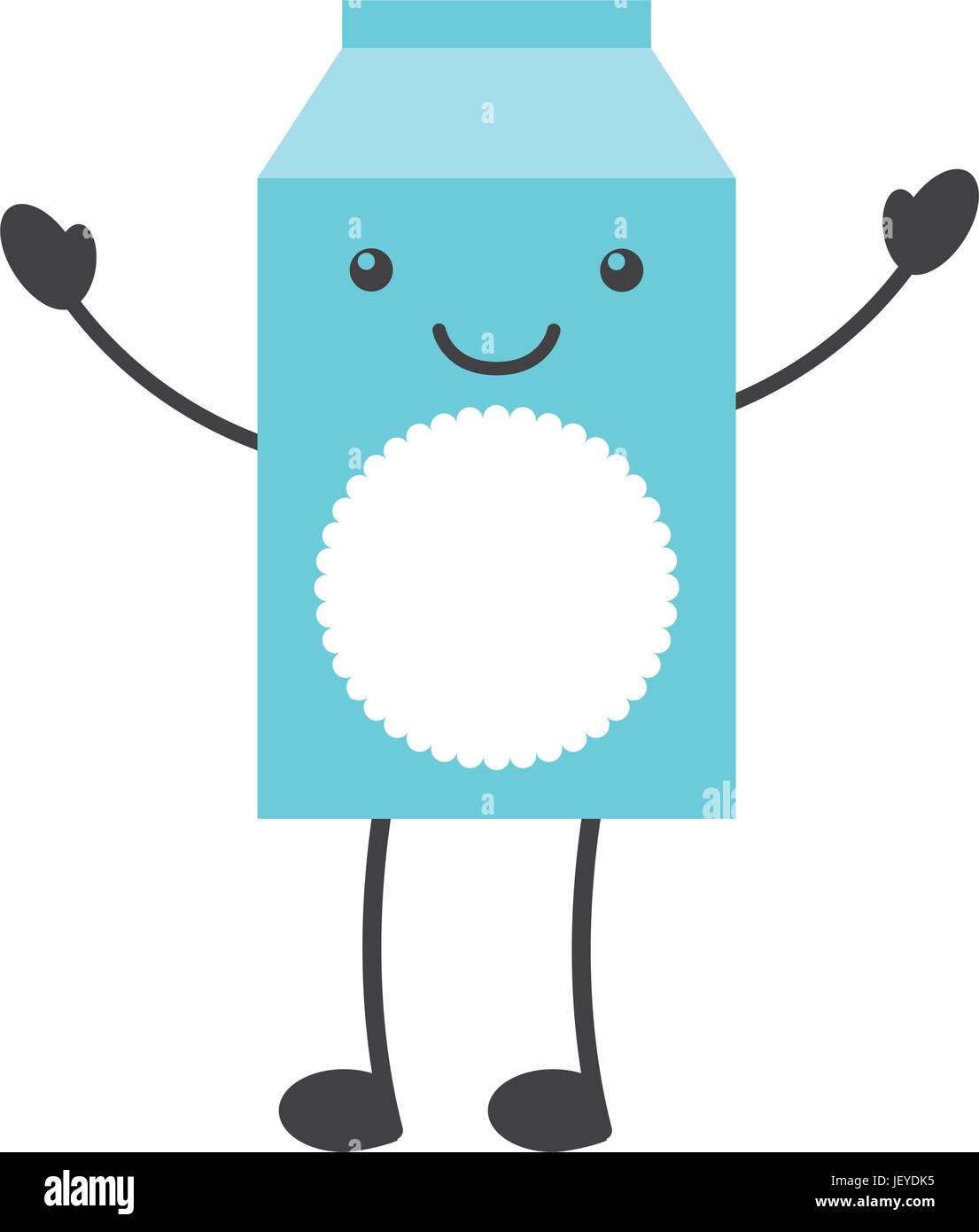 Cute milk box graphic design hi-res stock photography and images - Alamy