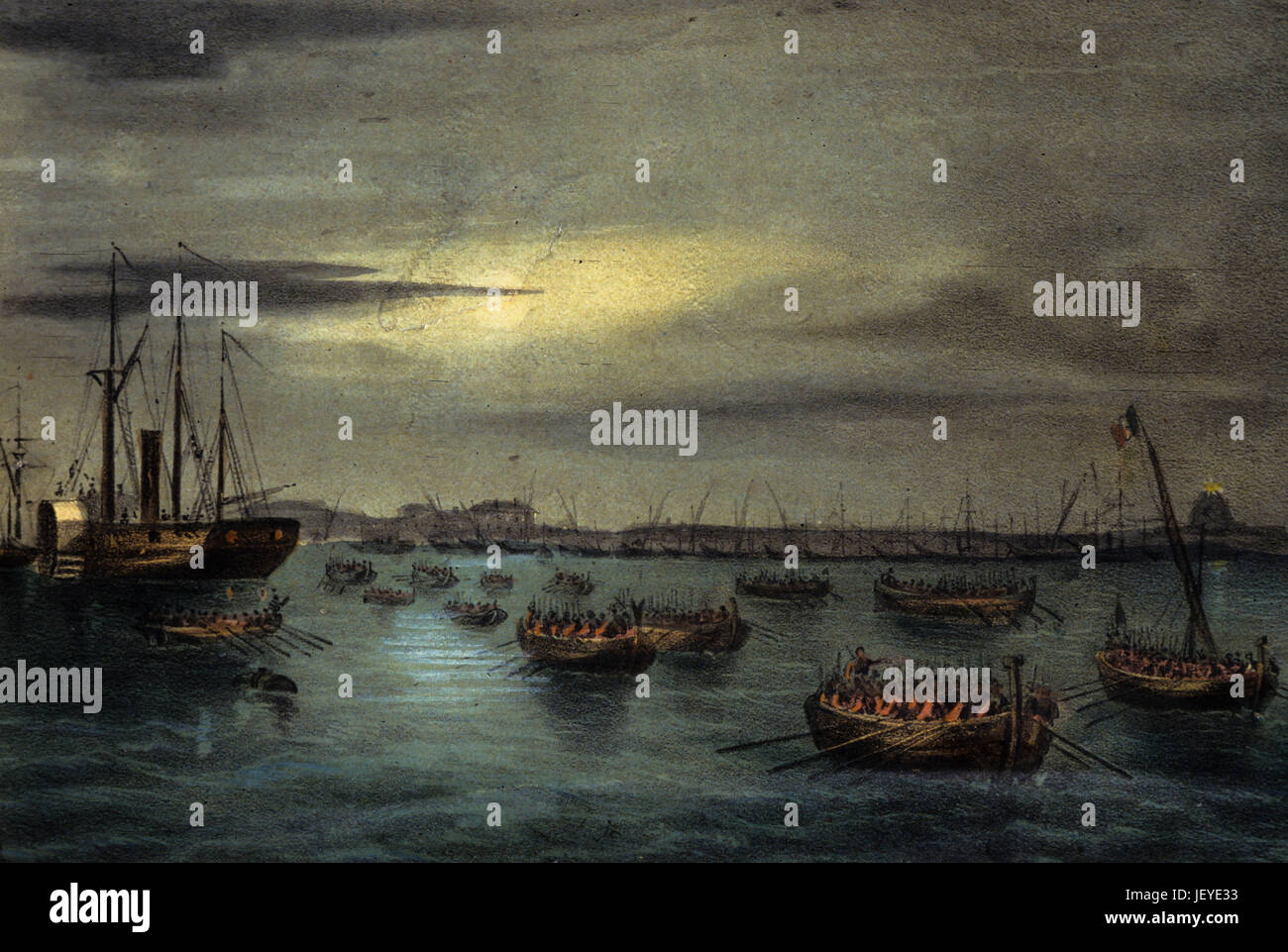 Expedition of the thousand painting hi-res stock photography and images ...