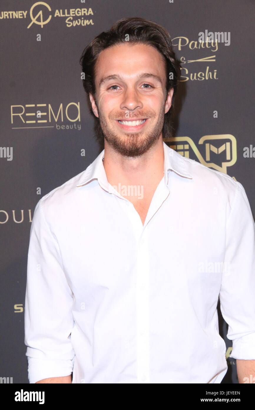 Memorial Day Weekend White Party - Arrivals Featuring: Jeffrey Decker Where: Los Angeles ...