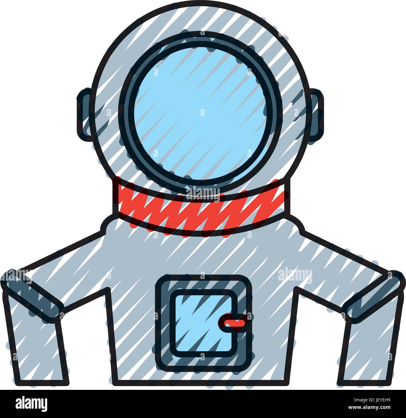 astronaut comic character icon Stock Vector Image & Art - Alamy