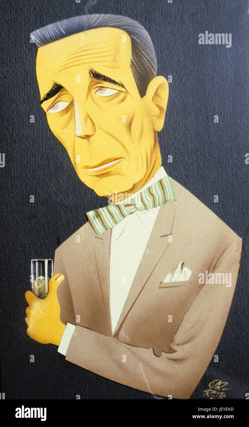 Humphrey Bogart Cartoon
