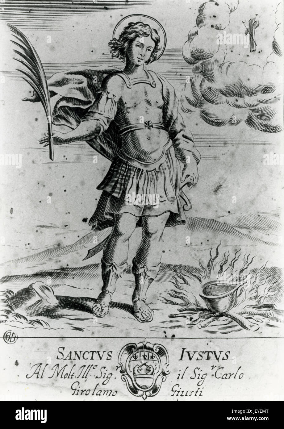 saint justus of trieste Stock Photo - Alamy