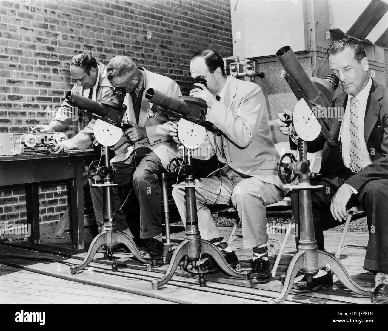 Regulus II missile control, 70s Stock Photo - Alamy