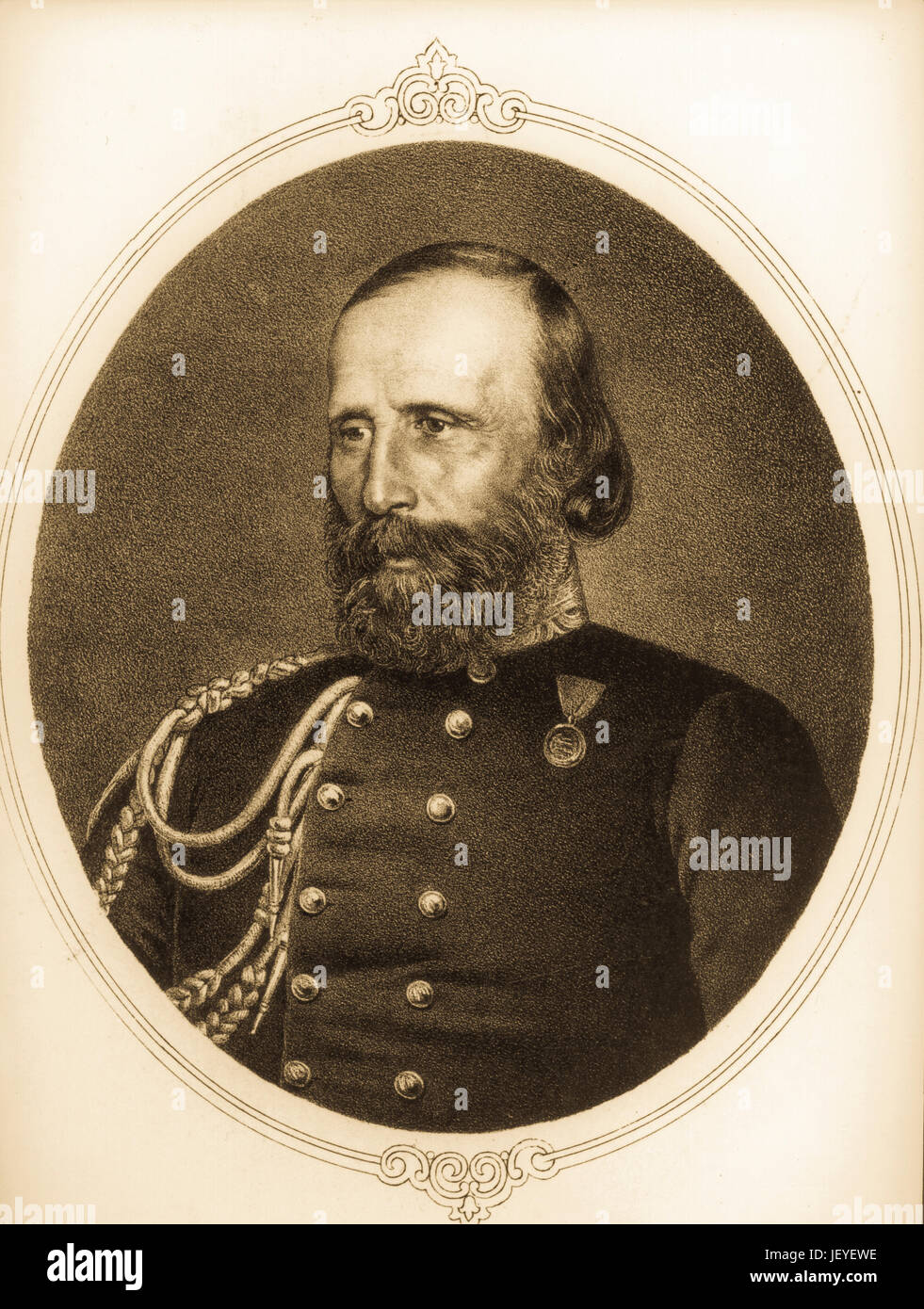 Giuseppe garibaldi 1849 hi-res stock photography and images - Alamy