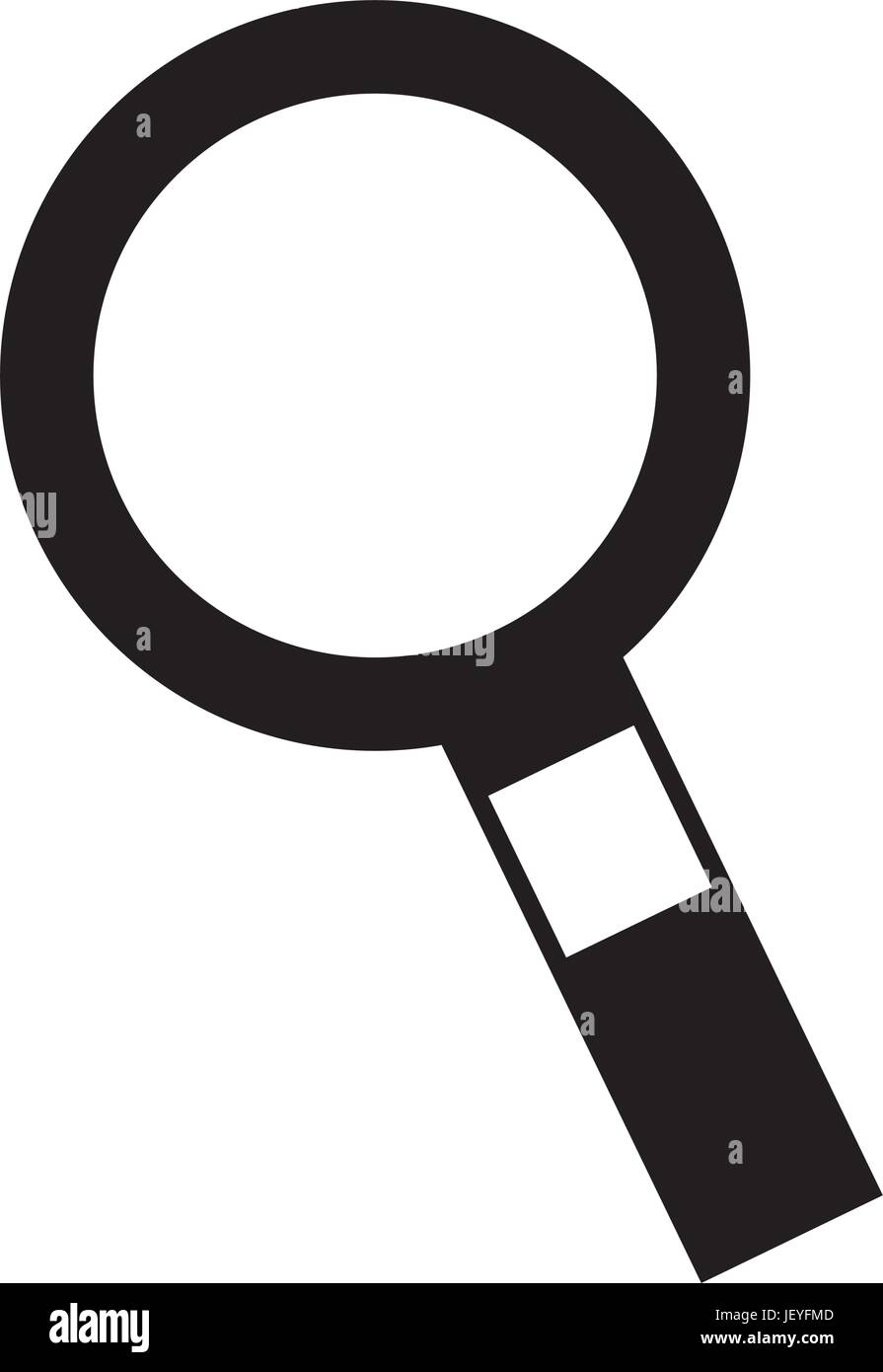 search magnifying glass icon Stock Vector Image & Art - Alamy