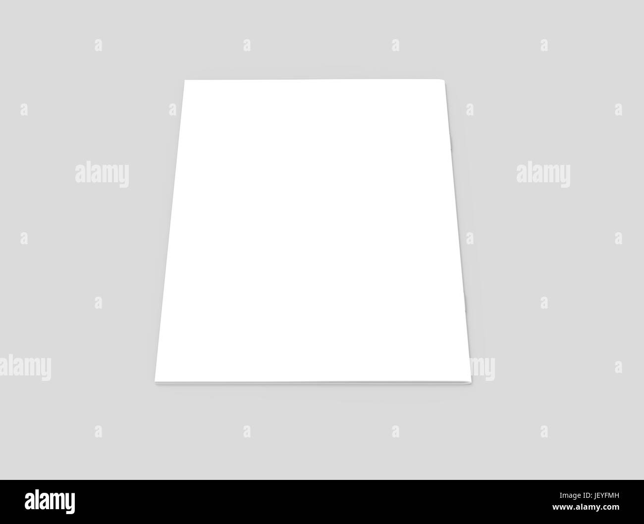 blank 3d rendering brochure, can be used as design element, isolated ...