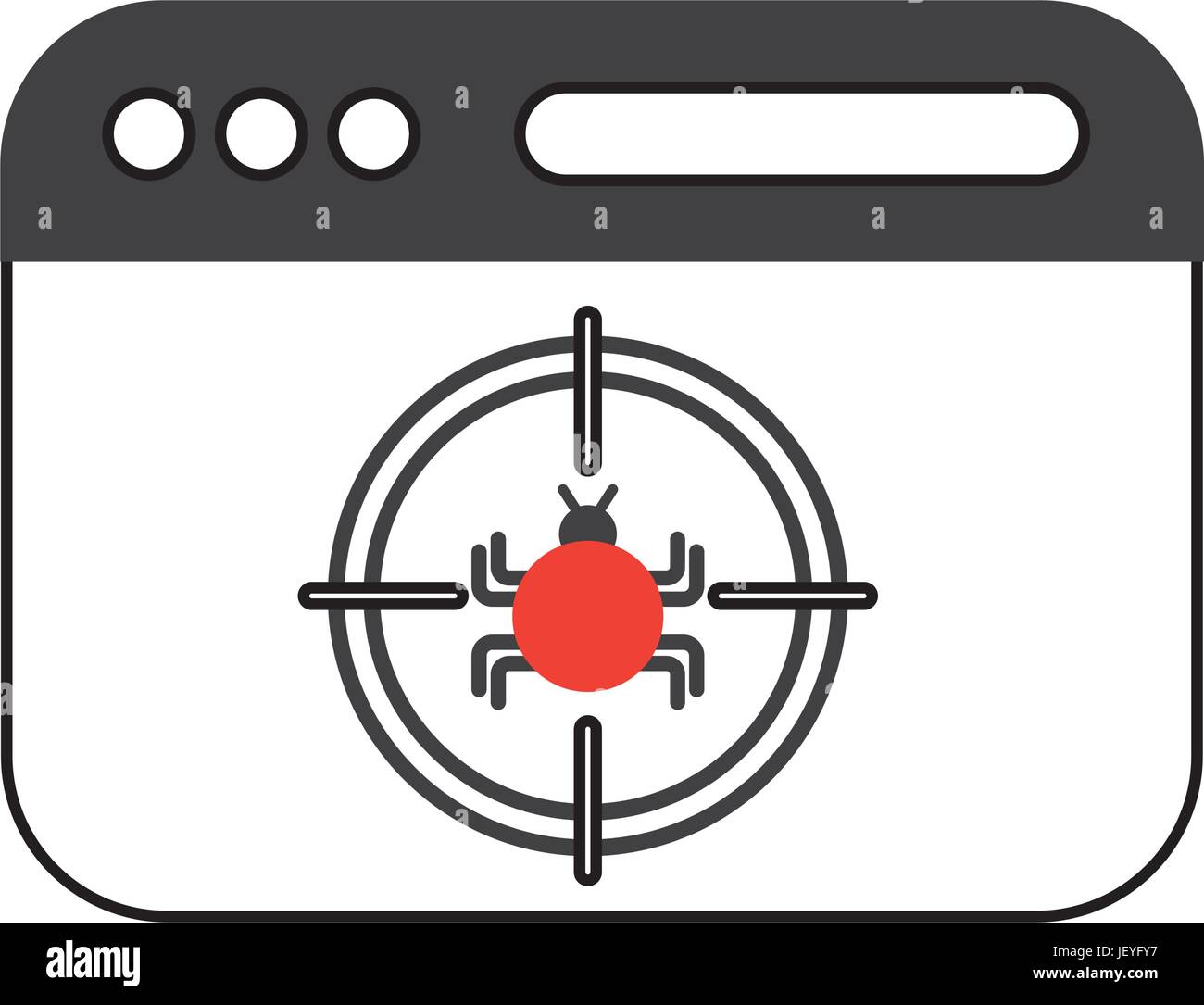 Infection site Stock Vector Images - Alamy