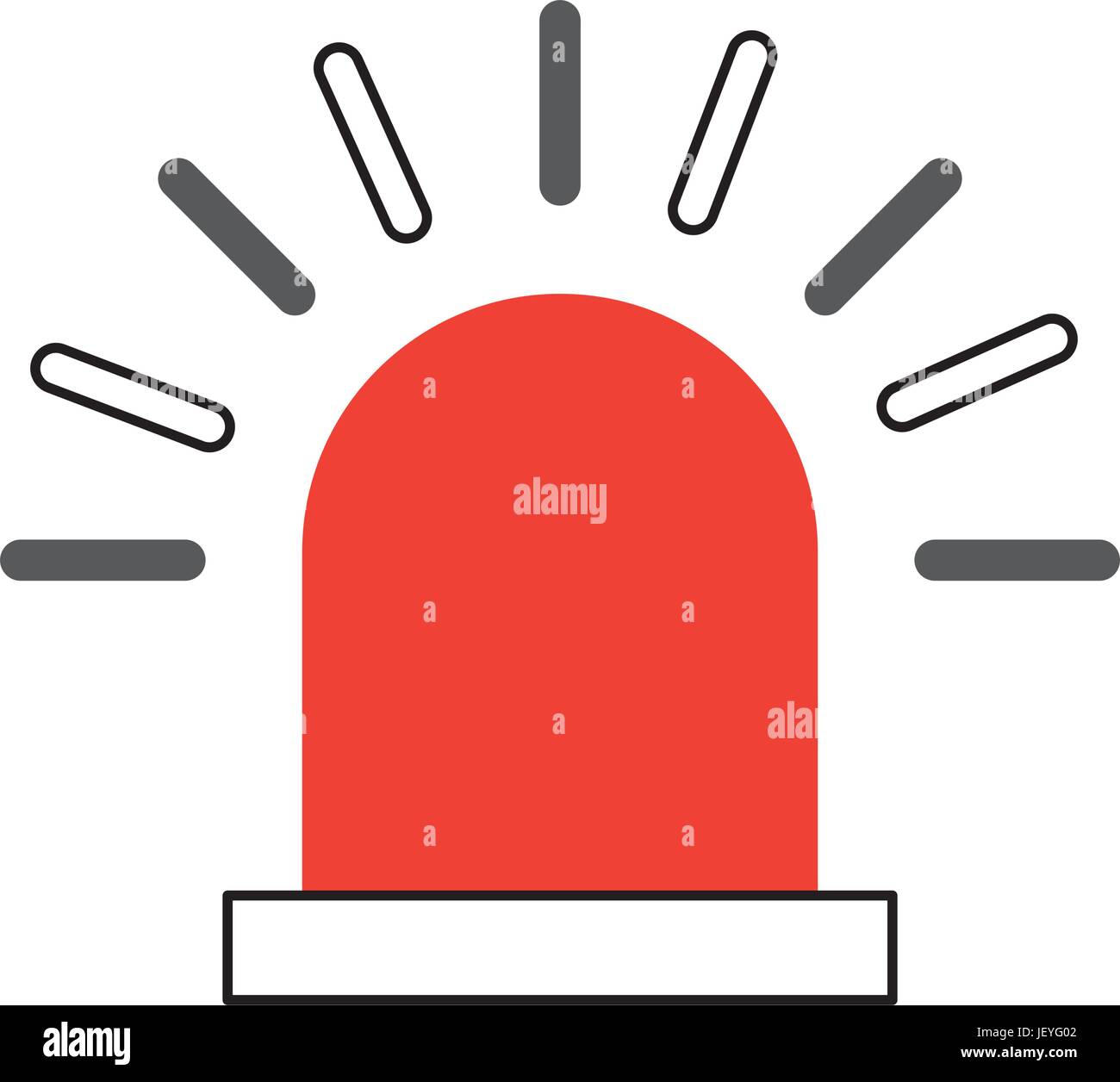 Warning Siren Stock Vector Images - Alamy