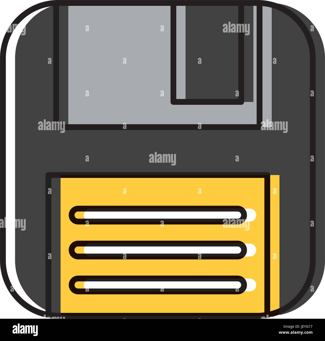 floppy disk isolated icon Stock Vector Image & Art - Alamy