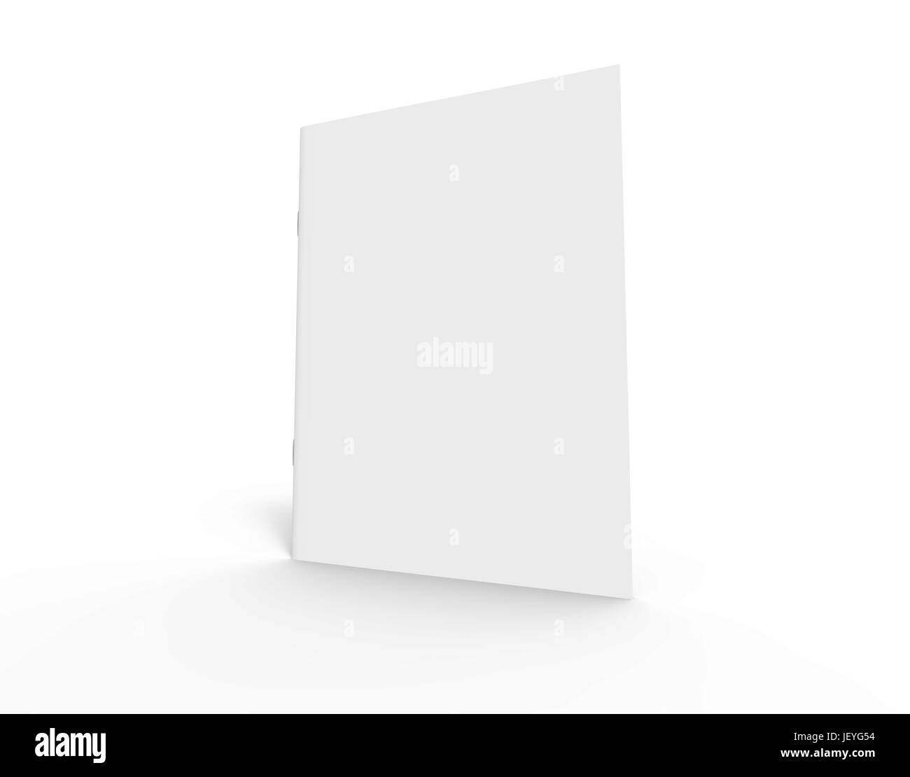 blank 3d rendering brochure, can be used as design element isolated ...