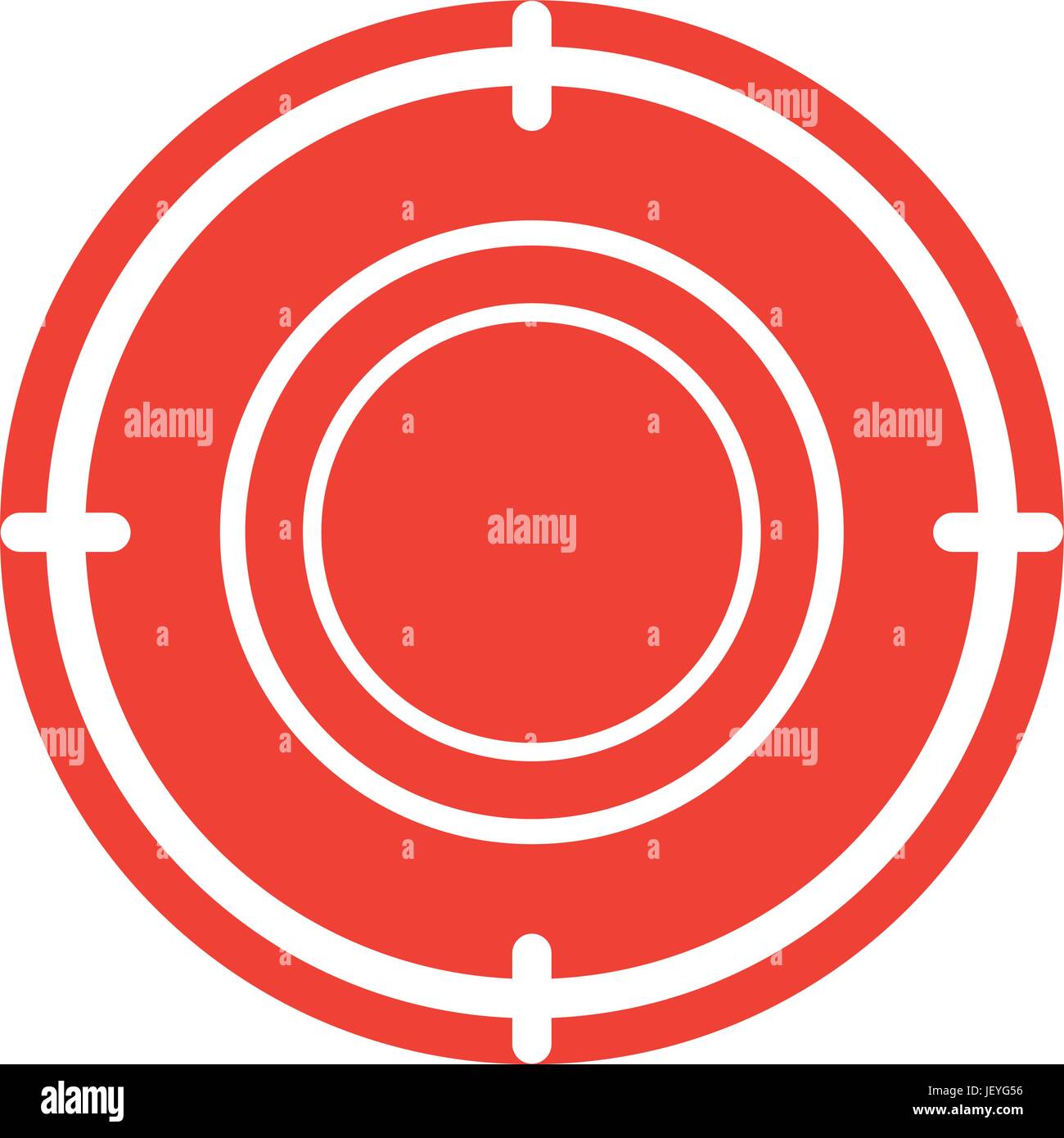 target success isolated icon Stock Vector Image & Art - Alamy