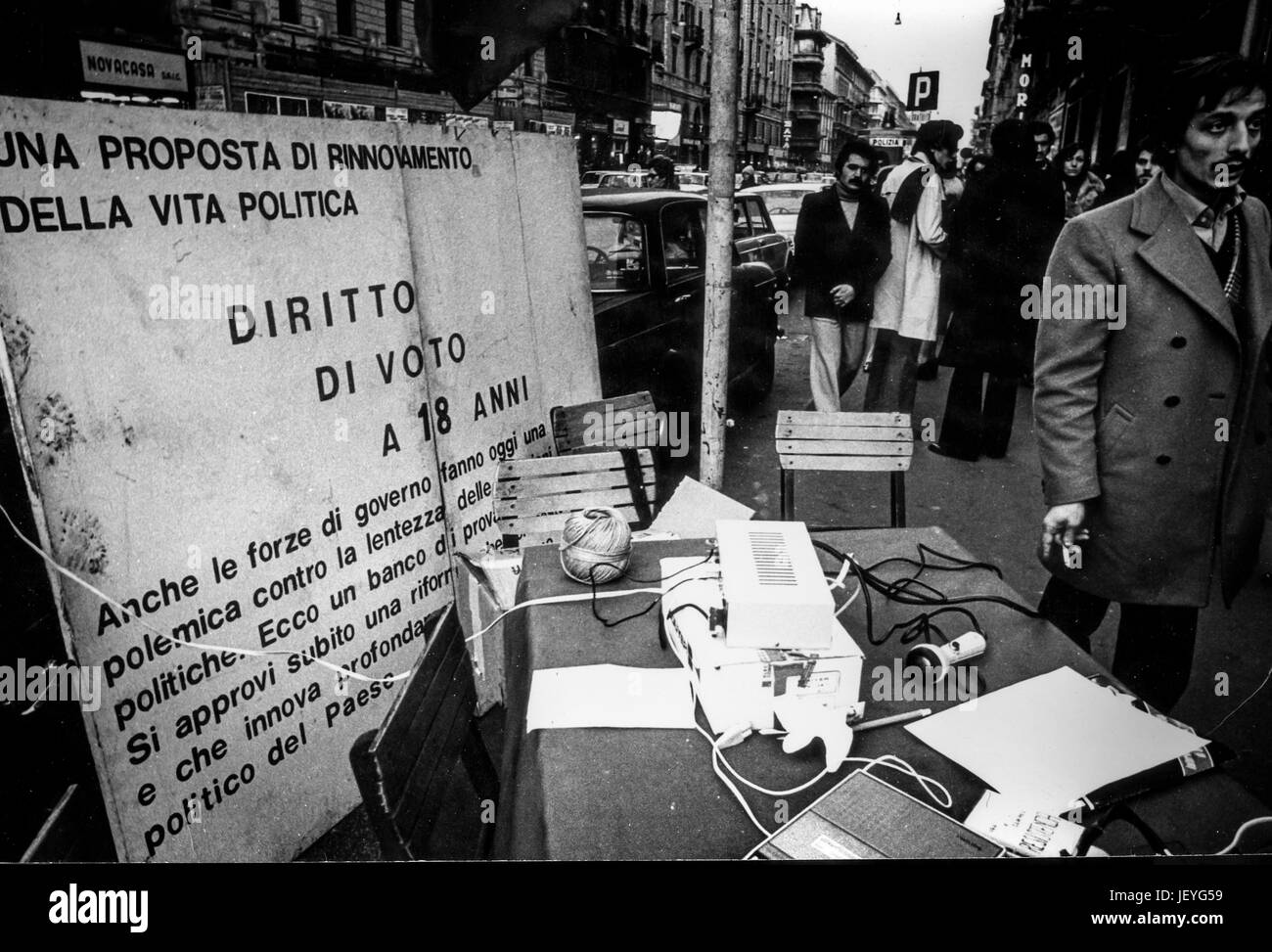 Right to vote at 18 years Stock Photo - Alamy