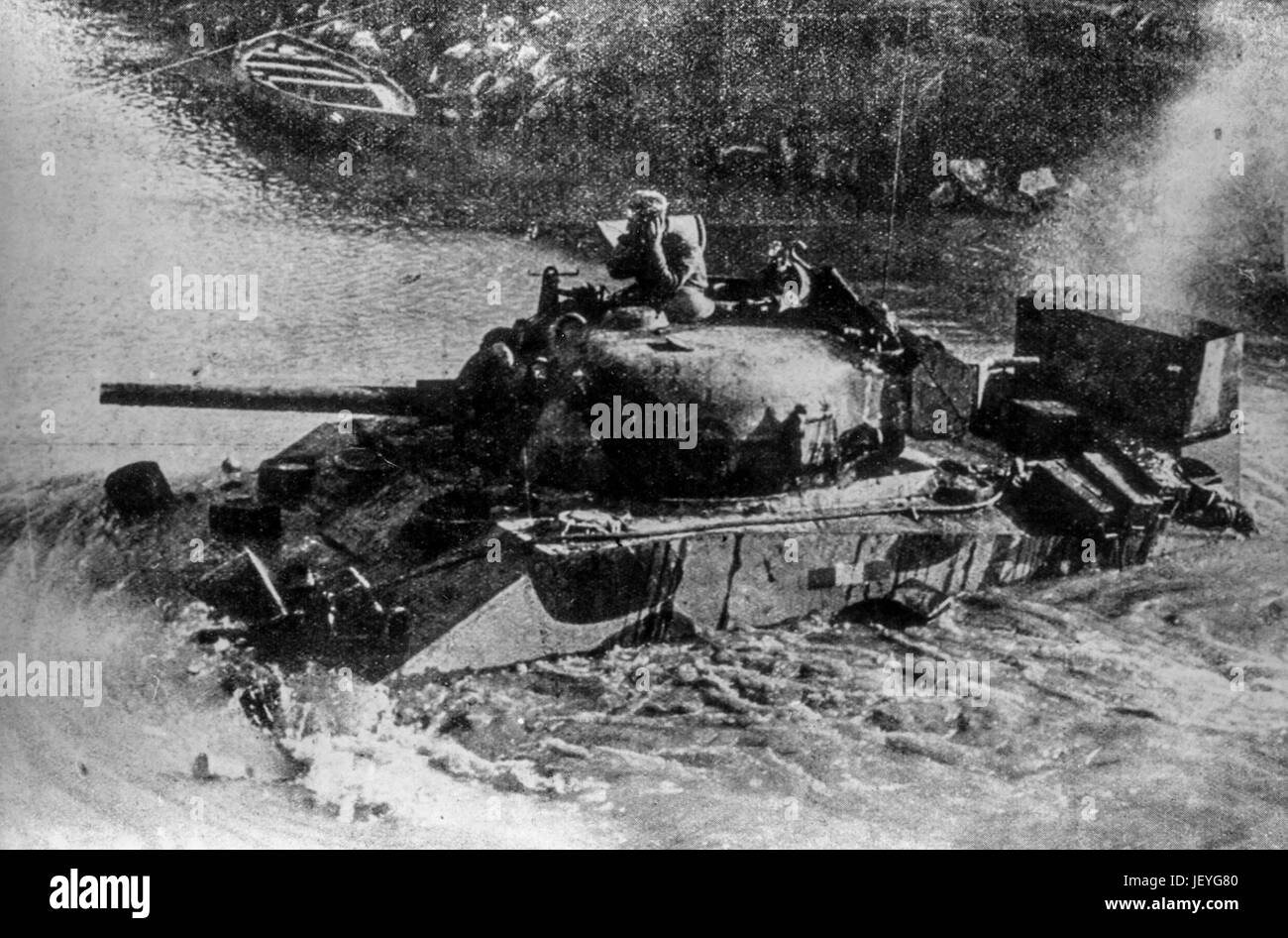 Historical tank sherman Black and White Stock Photos & Images - Alamy