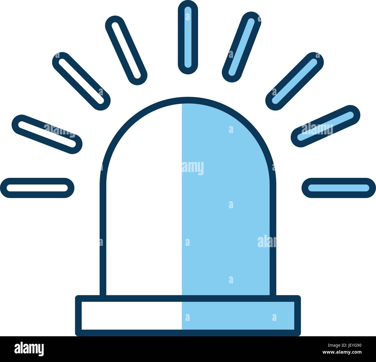 Warning Siren Stock Vector Images - Alamy